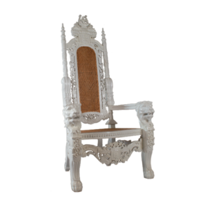 Lion King Chair White – Antique Street