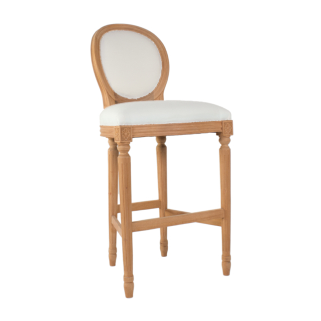 French Oval Bar Stool – Antique Street