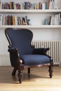 Flute Leg Grandfather Chair – Antique Street