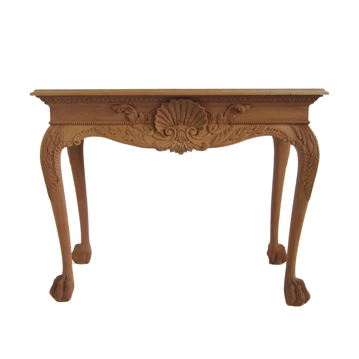 Shell Console Table with Lion Foot – Antique Street