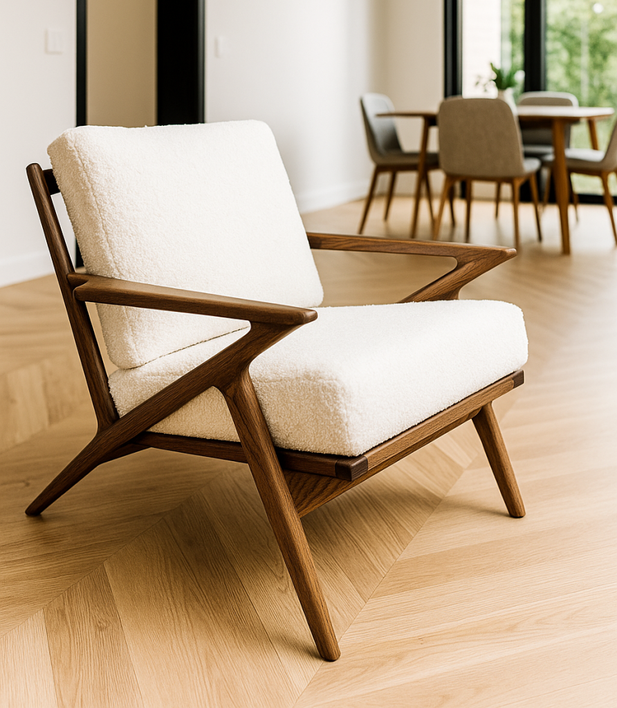 Scandi Lounge Chair – Antique Street